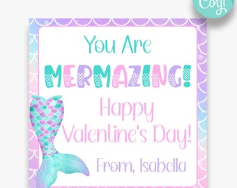 Mermaid Gift Tags - Etsy