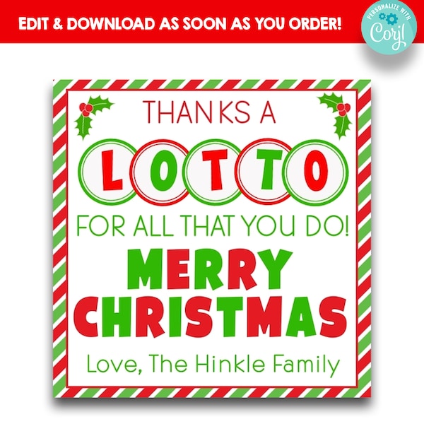 Lotto Ticket Appreciation - Etsy