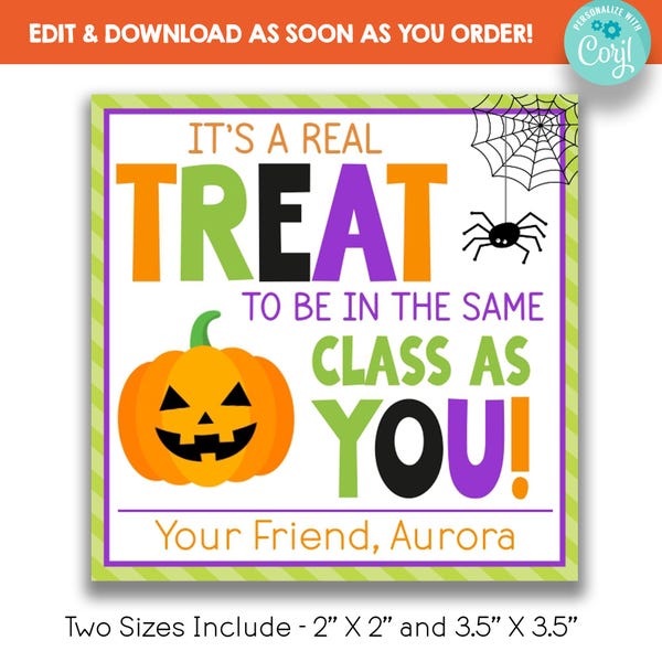 Halloween Treat Bag - Etsy