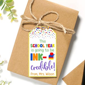 EDITABLE Bright This School Year is Going to Be Ink-credible Back to ...