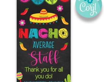Nacho Average Staff - Etsy