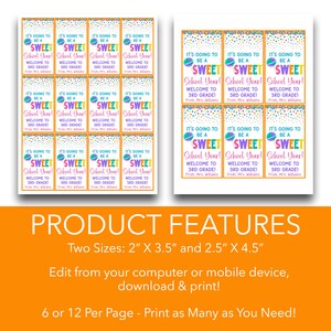 EDITABLE Pastel Back to School Survival Kit Tags | It's Going to Be a ...