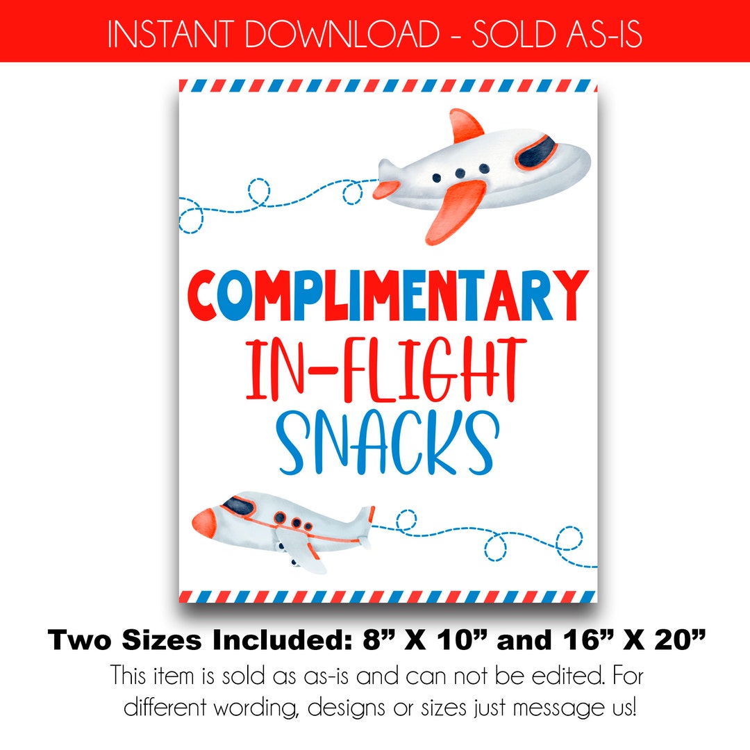 INSTANT DOWNLOAD | Travel Themed Teacher Appreciation Week Snack Sign ...