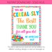 INSTANT DOWNLOAD | You Are Cereal-sly Awesome Employee Appreciation ...