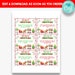 EDITABLE Twelve Days of Christmas Gift Tags | Twelve Days of Christmas ...