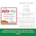 EDITABLE You Are Pasta-bly the Best Square Gift Tags Pasta Dinner ...