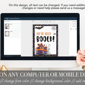 Editable We've Been Booed Halloween Game Printable | Neighborhood ...