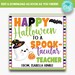 EDITABLE Halloween Spirit Week Flyer | School Halloween Dress up Week ...