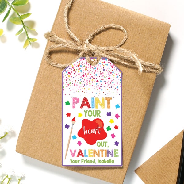 Valentines Heart Tag - Etsy