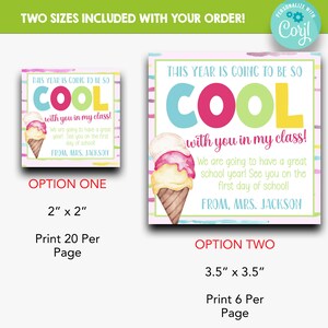EDITABLE This Year is Going to Be so Cool With You in My Class Square ...