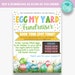 EDITABLE Egg My Yard Fundraiser Flyer With Bonus Order Form | Easter ...
