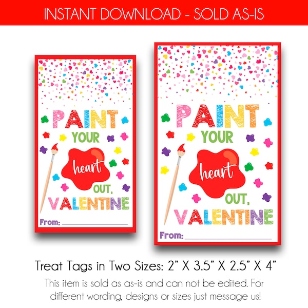 Paint Your Heart Out - Etsy