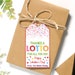 EDITABLE Thanks a Lotto for All You Do Valentine's Day Gift Tags ...