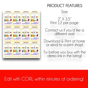 EDITABLE Bright This School Year is Going to Be Ink-credible Back to ...