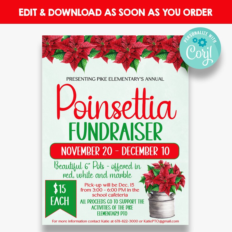 Poinsettia - Etsy