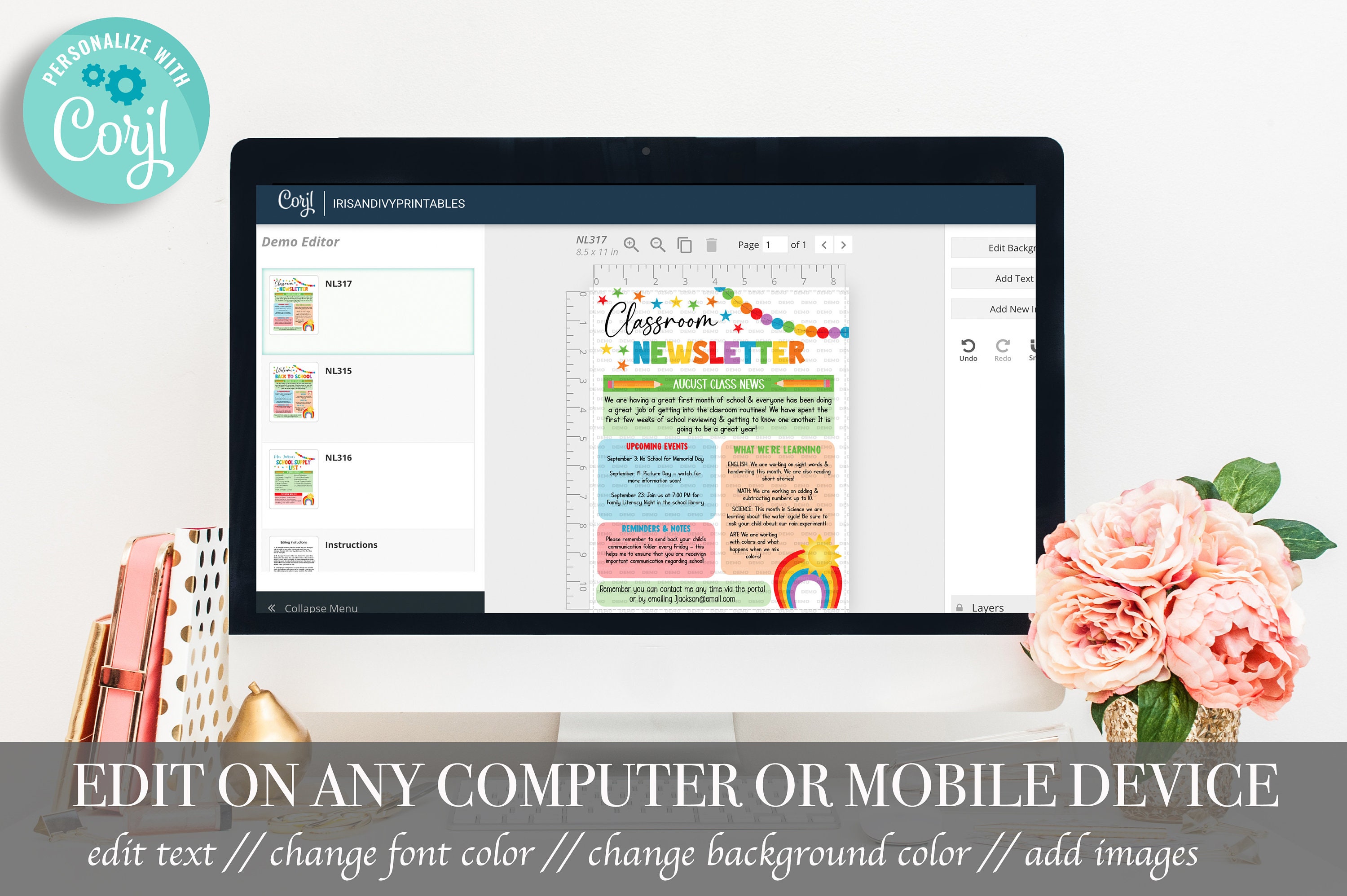 EDITABLE Back to School Classroom Information Bundle Back to - Etsy