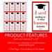 EDITABLE A Sweet Ending to a New Beginning Rectangle Graduation Party ...