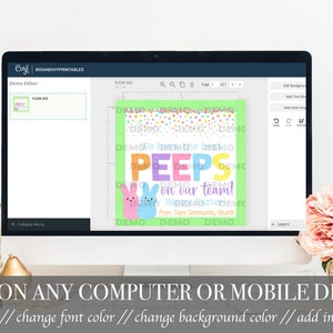 EDITABLE We Have the Best Peeps on Our Team Easter Appreciation Favor ...