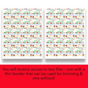 Editable Thanks for Poppin' by Welcome Back to School Tags | Pop It ...