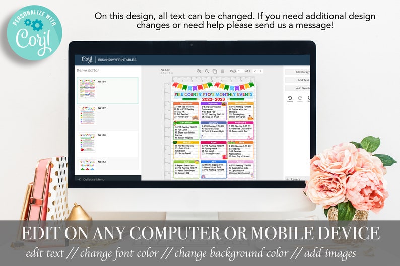 Editable PTO Flyer Bundle PTO Membership Bundle Printable - Etsy
