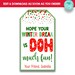 EDITABLE Play Dough Christmas Gift Tags | Hoping Your Winter Break is ...