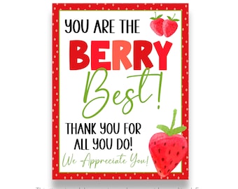 INSTANT DOWNLOAD We Appreciate You a Bunch Appreciation - Etsy