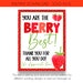 INSTANT DOWNLOAD | We Think You Are the Berry Best Appreciation Sign ...