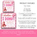 EDITABLE Valentine's Day Donut Treat Tag | I Donut Know What I Would Do ...