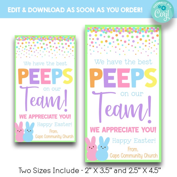 Peeps - Etsy