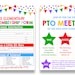 Editable PTO Flyer Bundle PTO Membership Bundle Printable - Etsy