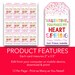 EDITABLE You Make My Heart Spring Valentine's Day Treat Tags ...