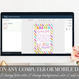 EDITABLE Easter Bunny Bait Treat Tag | Printable Bunny Bait Gift Tag ...