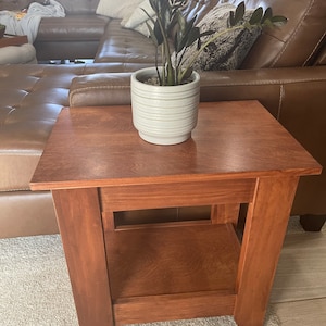 Concealment End Table hidden compartment | Etsy