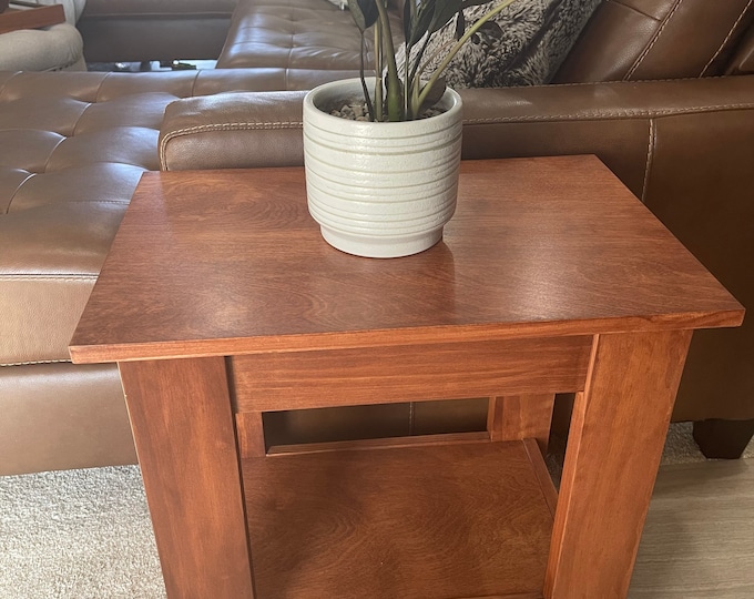 Concealment End Table (hidden Compartment) - Etsy
