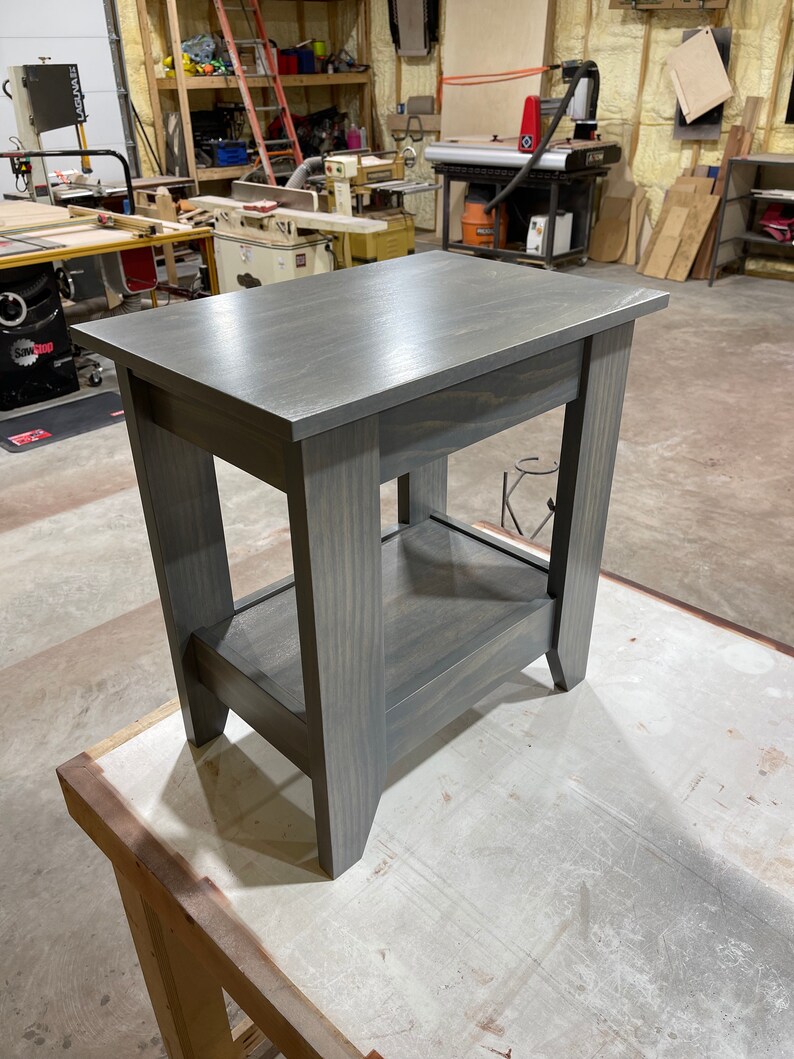 Concealment End Table (hidden Compartment) - Etsy