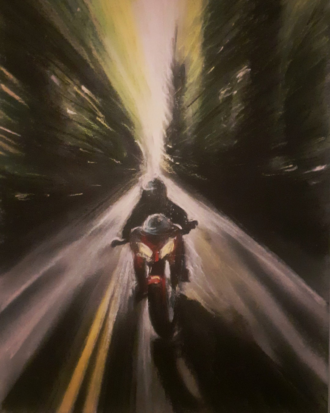 Speed. Original Signed Art by Andrew Mcadam. Unframed, Size A3. - Etsy