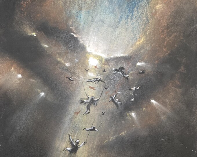The Falling of the Angels. Original Signed Art by Andrew Mcadam ...