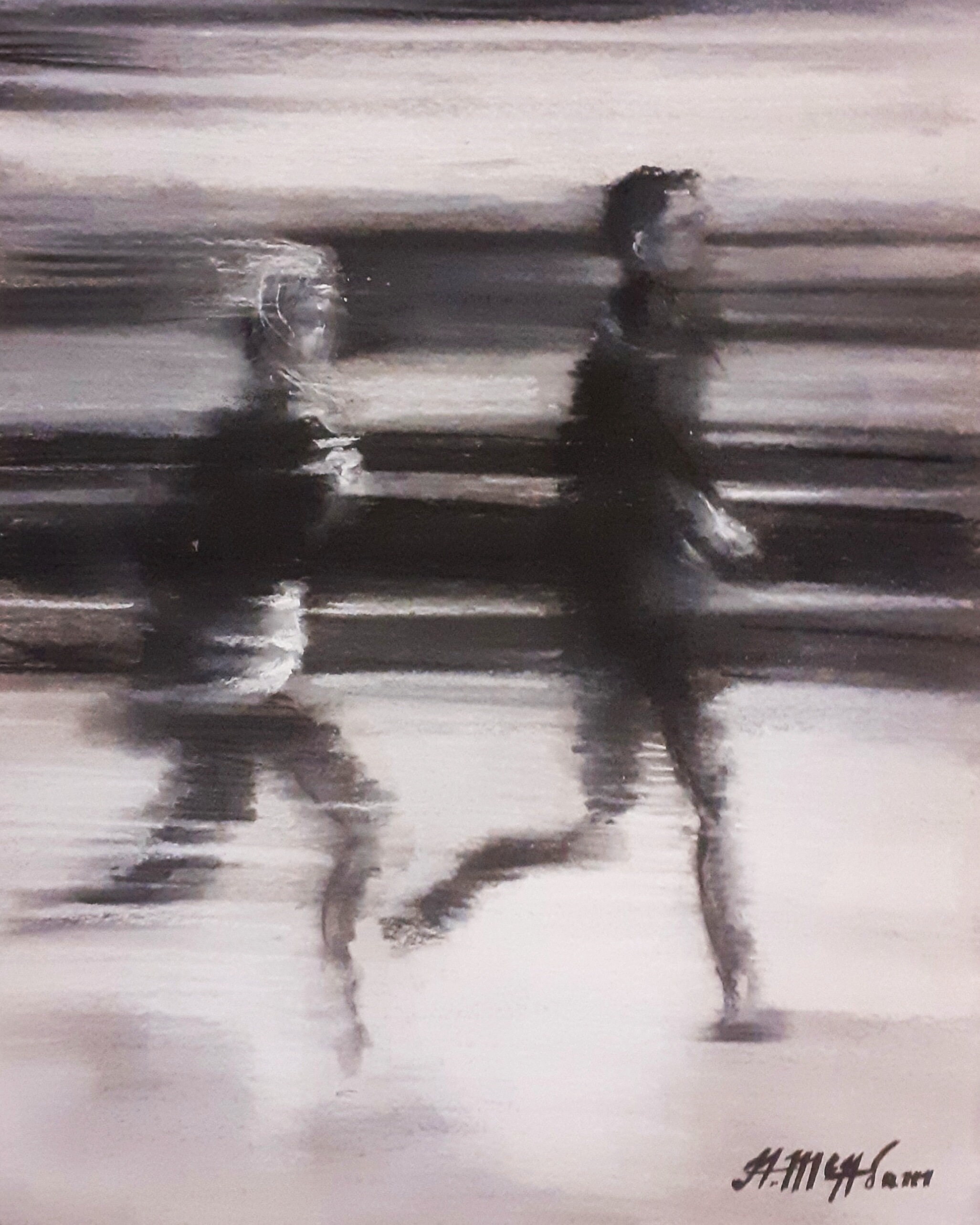 Inseparable. Original Signed Art by Andrew Mcadam. Unframed, Size A3 ...