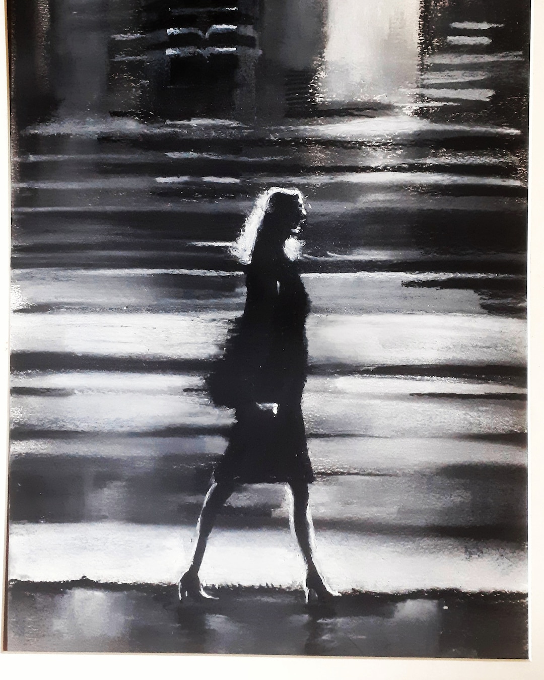 Original Signed Art by Andrew Mcadam. 'woman of Ambition'. Unframed ...