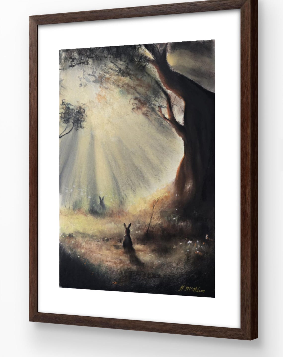 The Other Side (hazel and Fiver Reunited). High Quality Fine Art Print ...