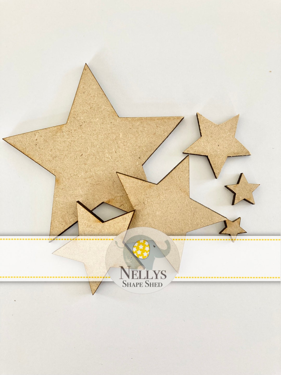 Star MDF Shapes, Craft Shapes, Christmas Shape Wooden Blanks, Craft ...