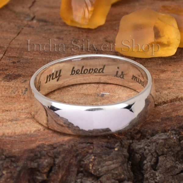Engraved Ring - Etsy