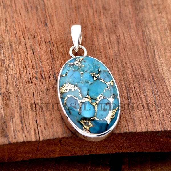 Turquoise Pendant - Etsy