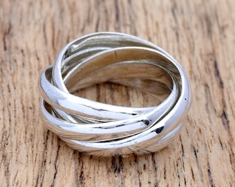 Multi Band Ring - Etsy