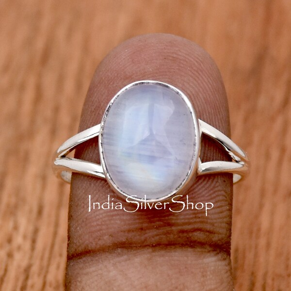 Sterling Silver Gemstone Ring - Etsy