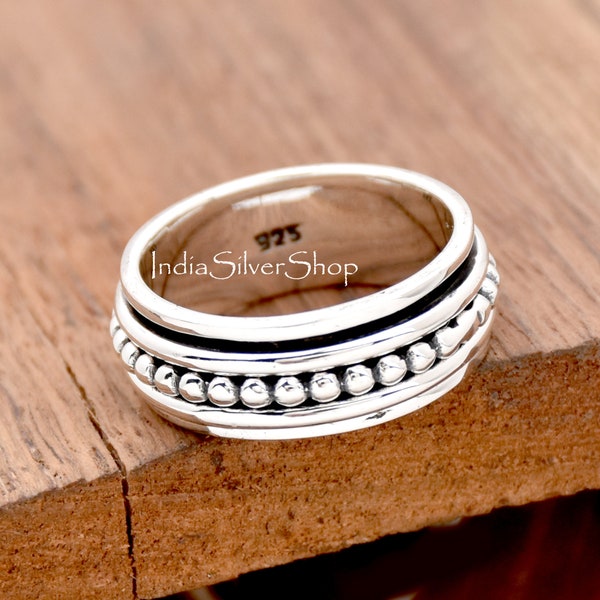 Silver Spinning Ring - Etsy