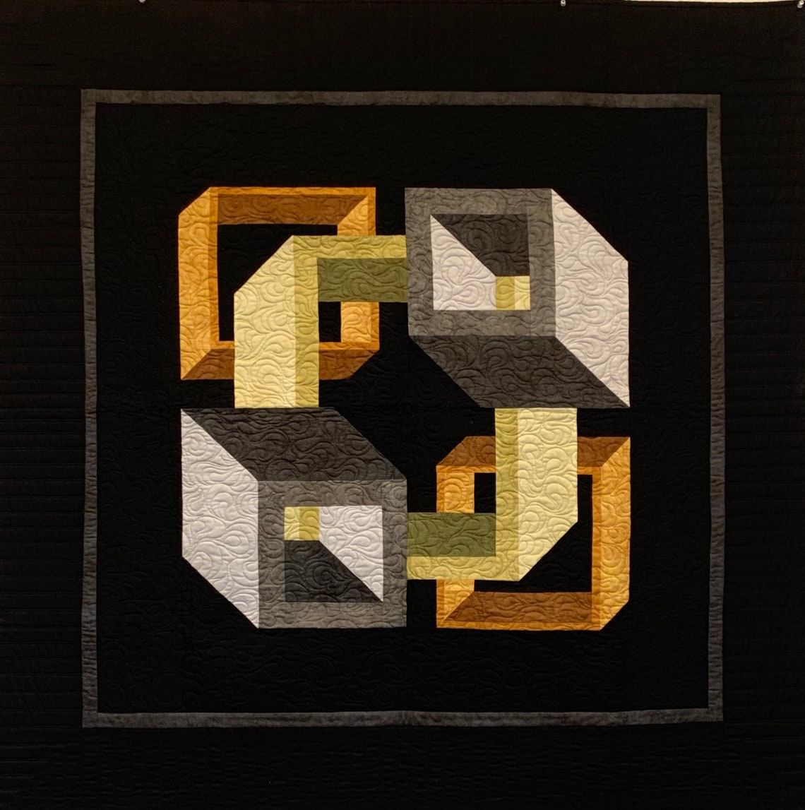 Passages in Neutral Quilt Pattern by the Guilty Quilter - Etsy