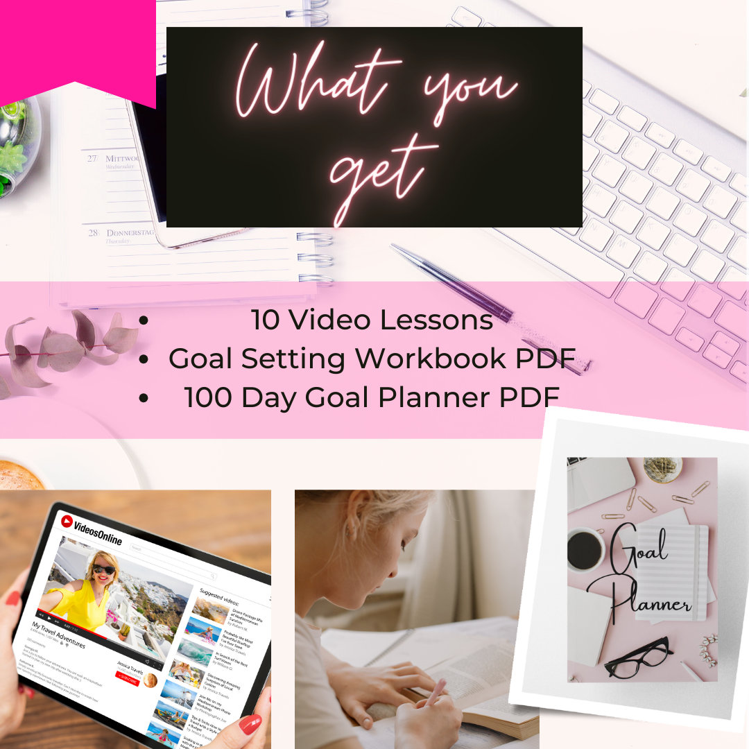 Goal Setting Workshop: Plan for Success Online Course With Workbook ...