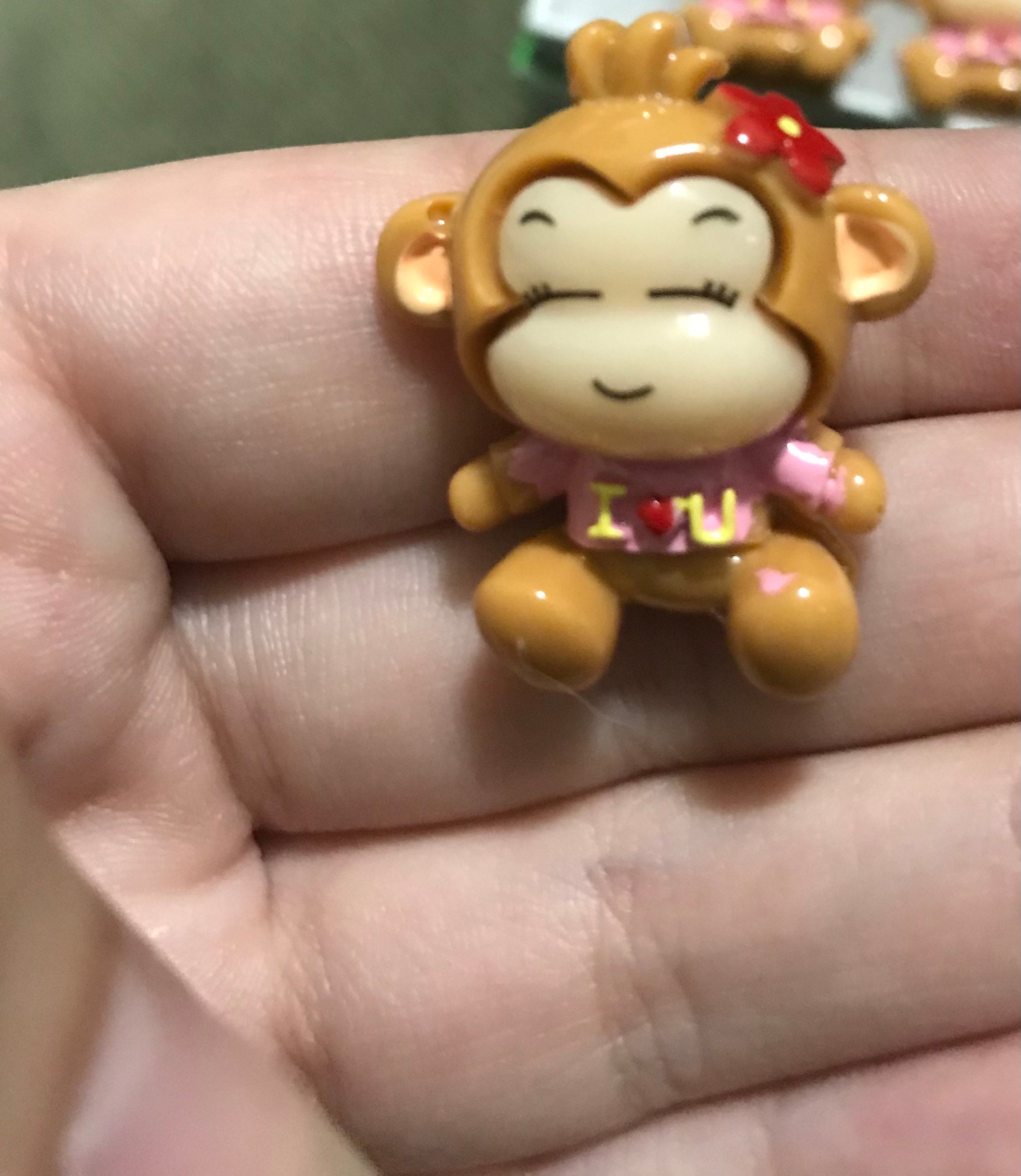 Monkey Push Pins | Etsy