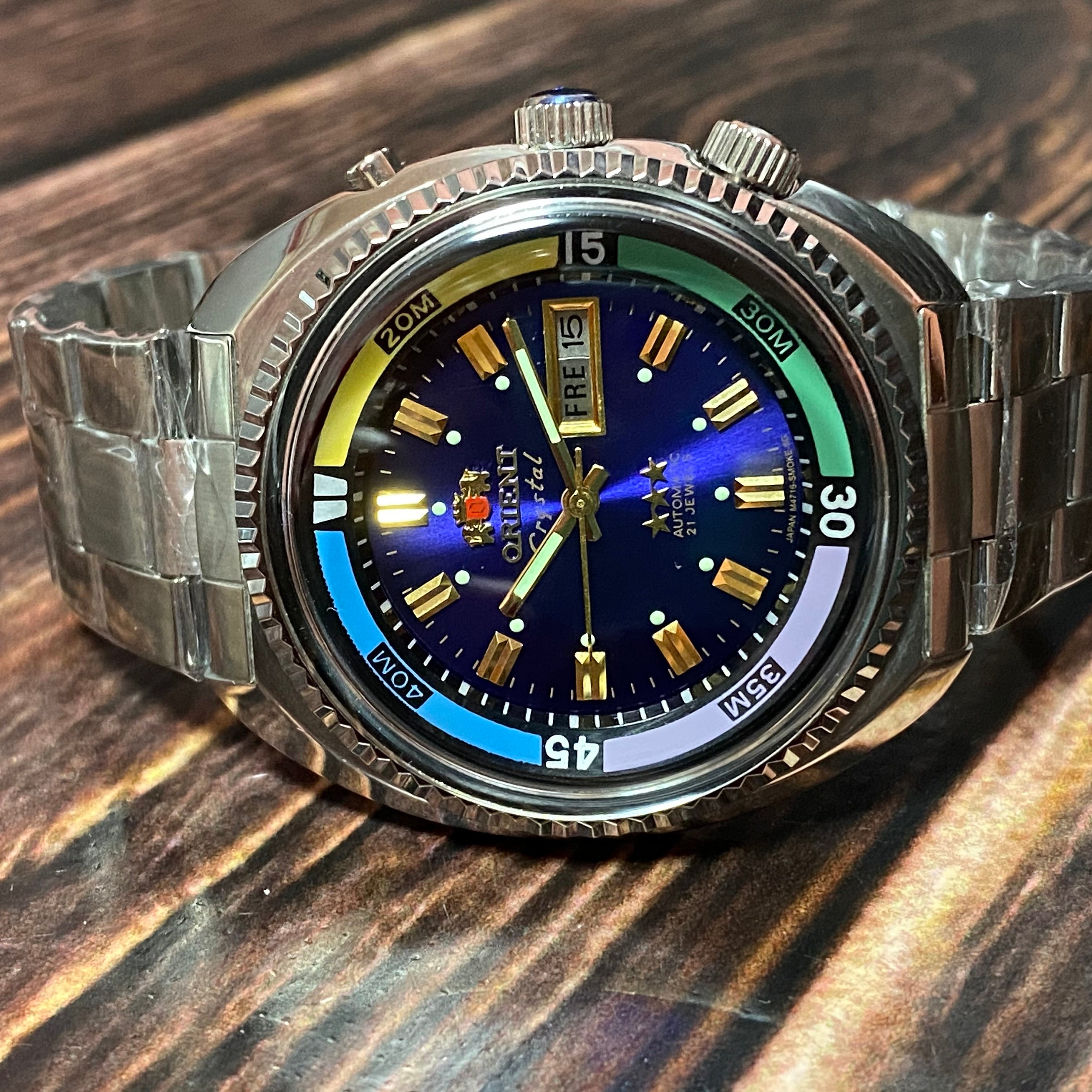 Original Orient Japan Uhr Orient Retro Uhr Taucheruhr | Etsy